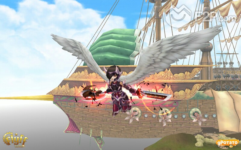 GPotato has released the new version of Flyff, Flyff Gold