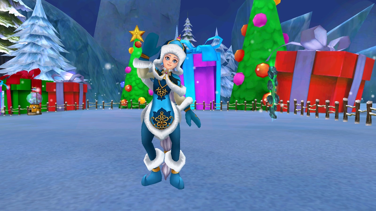 Isya's Frosty Ride in Fiesta Online here on F2P.com - MMORPG Games