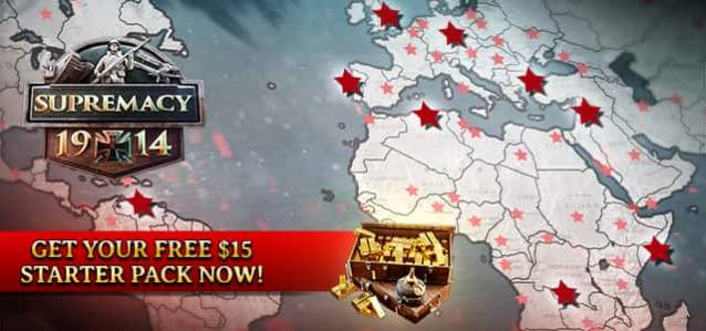Starter Pack Supremacy 1914 here on F2P.com - MMORTS Games