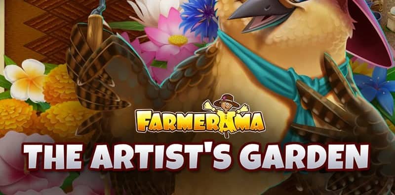 Farmerama The Artist’s Garden here on F2P.com - Farm MMO Game
