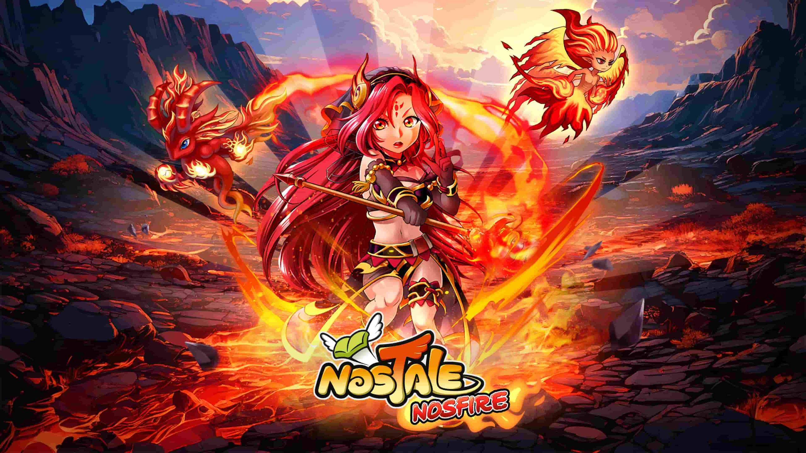 NosTale NosFire 2025 Anime MMORPG Game here on F2P.com