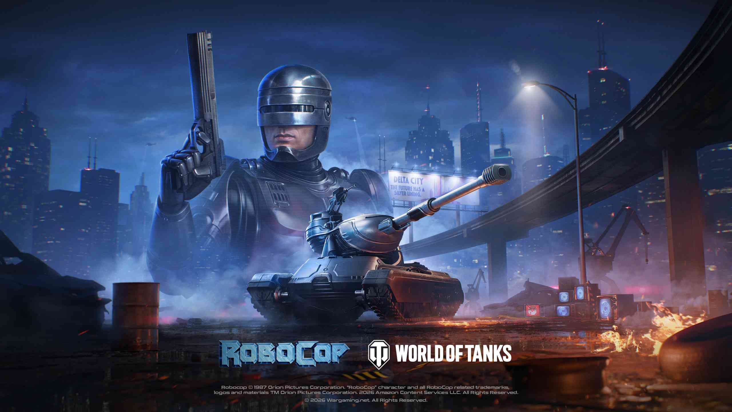 World of Tanks Deploys RoboCop in New Battle Pass Special